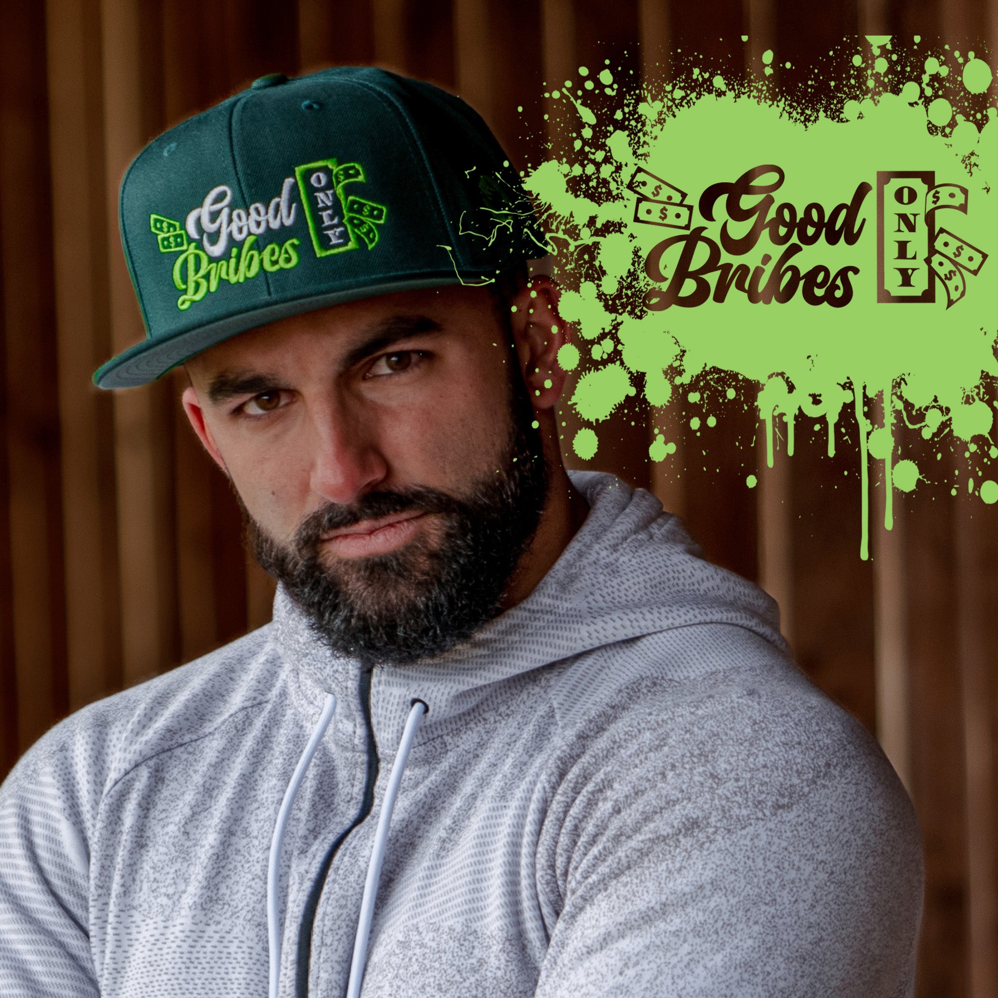 Bad Ass Vibe Hat - Bribes Snapback – Bad Ass Extension Cords