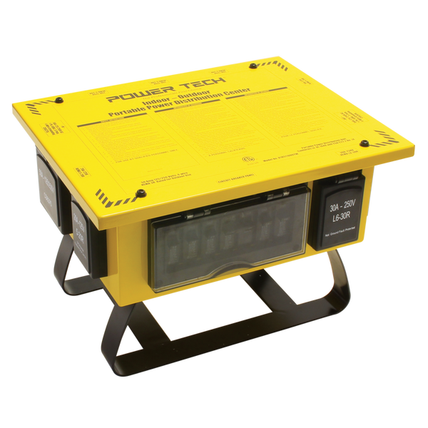 50A Temporary Power Distribution Spider Box – Bad Ass Extension Cords