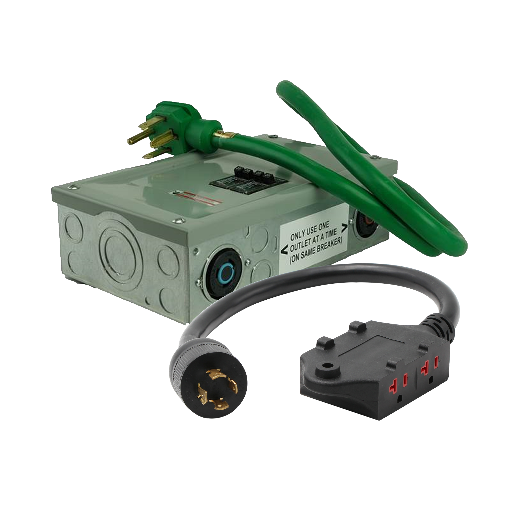 Power Distribution Breakout Box | Bad Ass Extension Cords