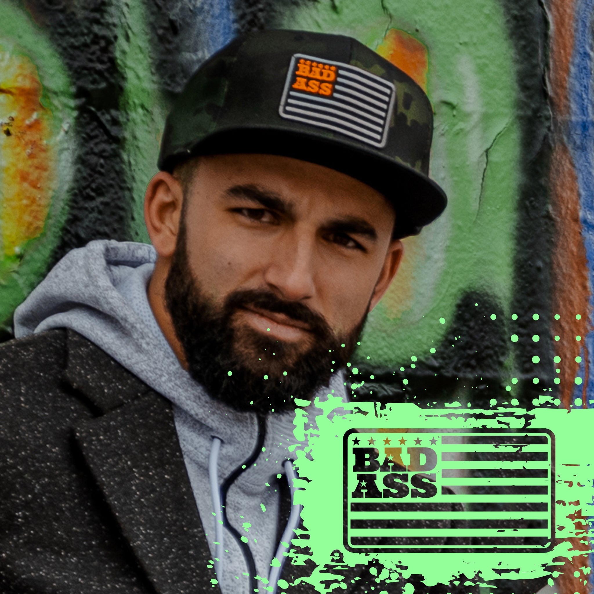 Bad Ass Patch Hat - Flag Snapback – Bad Ass Extension Cords